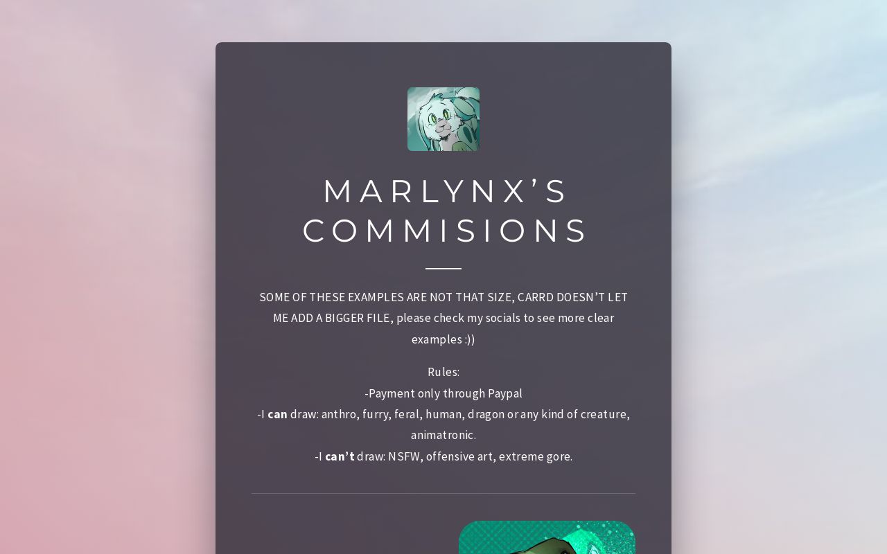 Marlynx’s comms